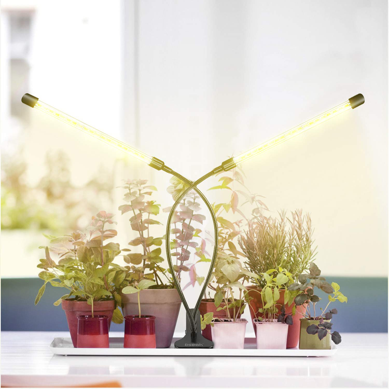 KAISHENGDAA Grow Light Plant Light Indoor Plants, Full Spectrum Clip ...