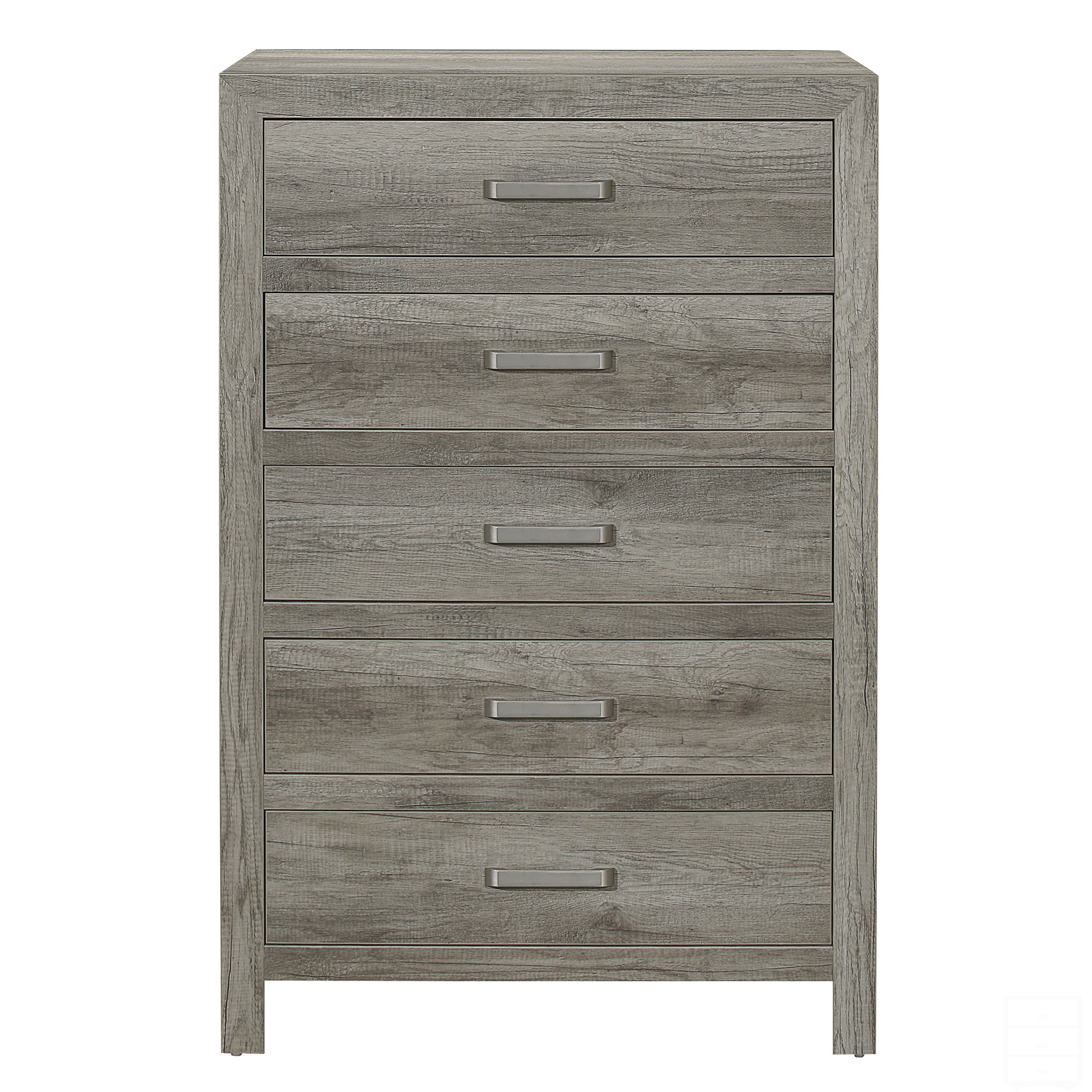Hokku Designs Transitional Aesthetic Weathered Gray Finish Chest With ...