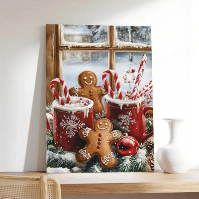 gingerbread man wall display