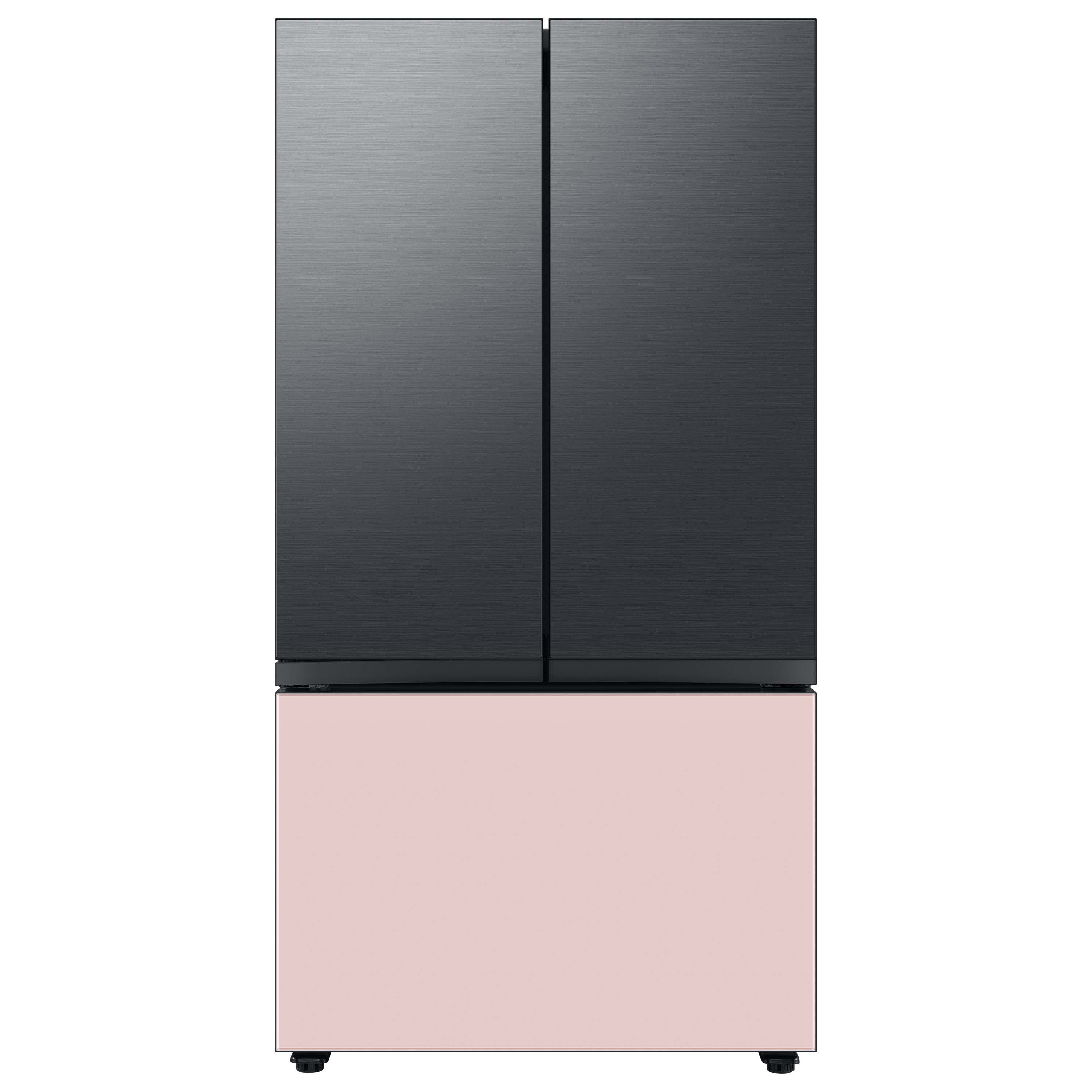 Samsung Bespoke 30 cu. ft. 3-door Refrigerator with Beverage Center and ...