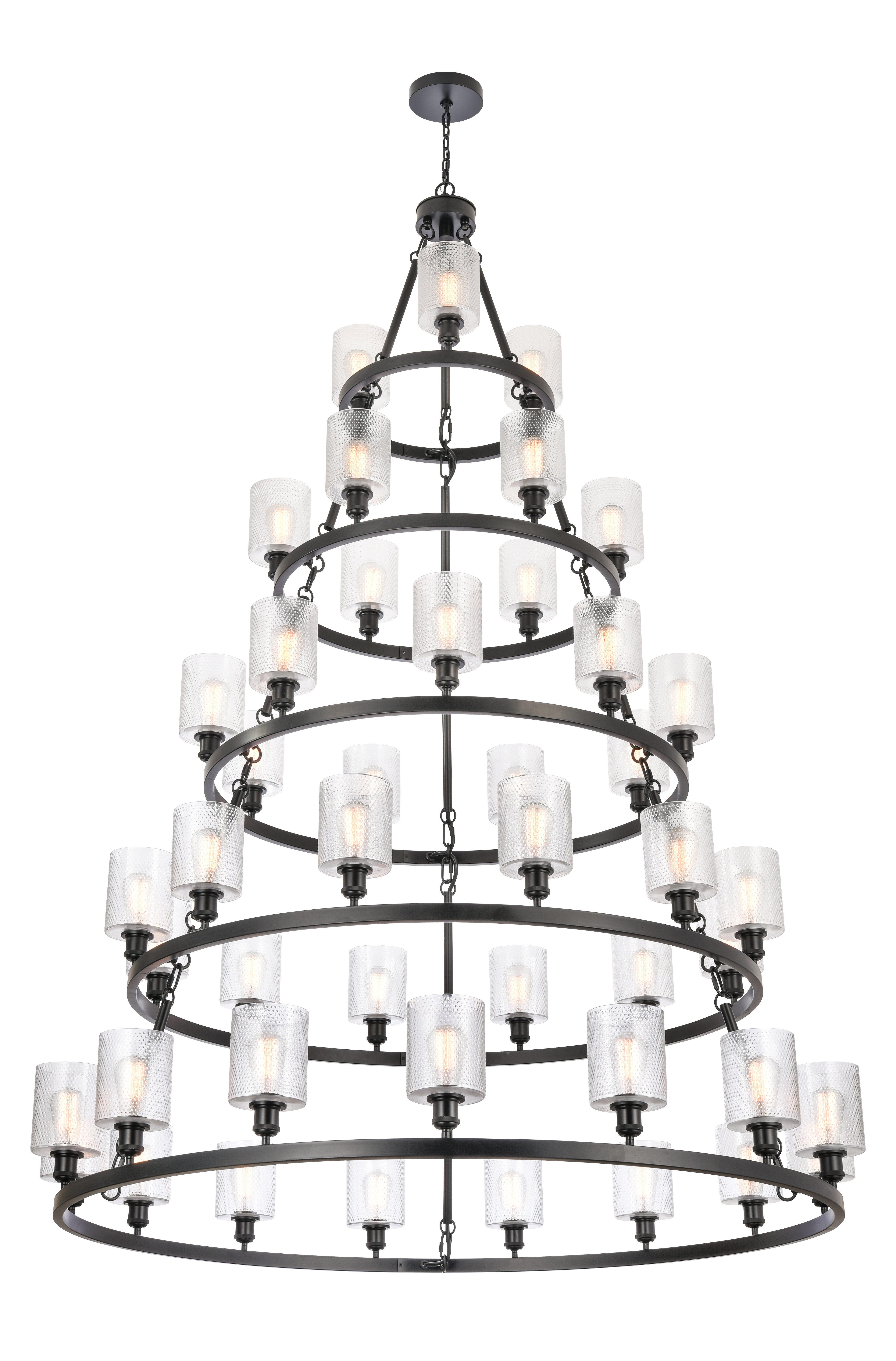 17 Stories Dublin 45 Light 60" Chandelier 45 5 - Wayfair Canada