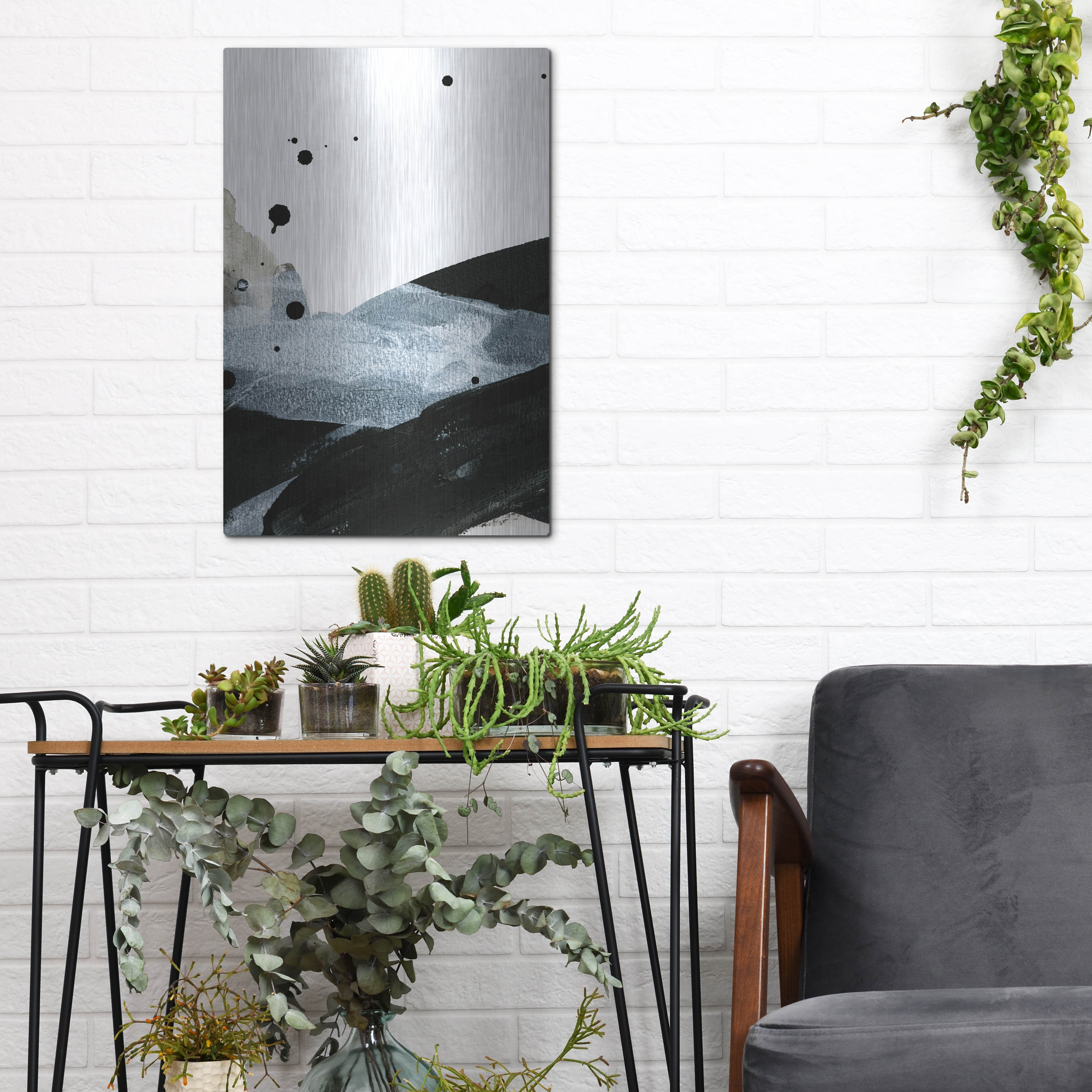 Ivy Bronx 'Gradient Movement 1' by Yvette St. Amant Metal Wall Art ...