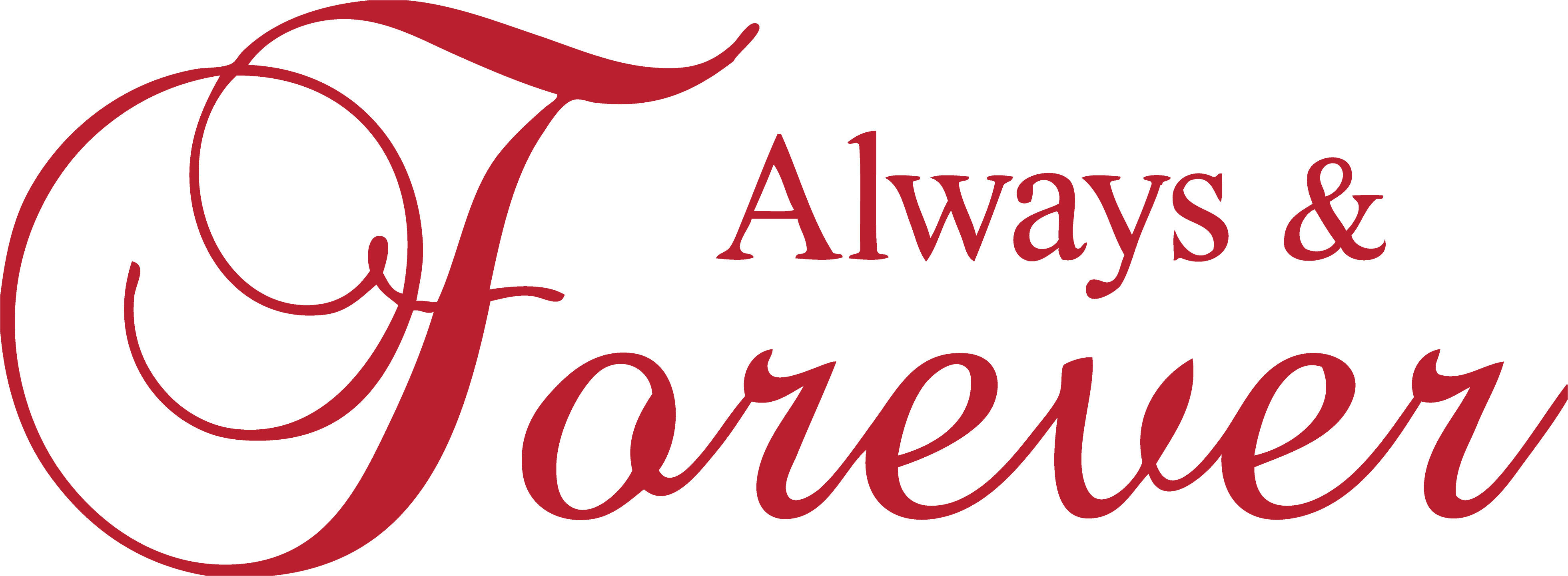 Picniva Always and Forever Wall Decal | Wayfair