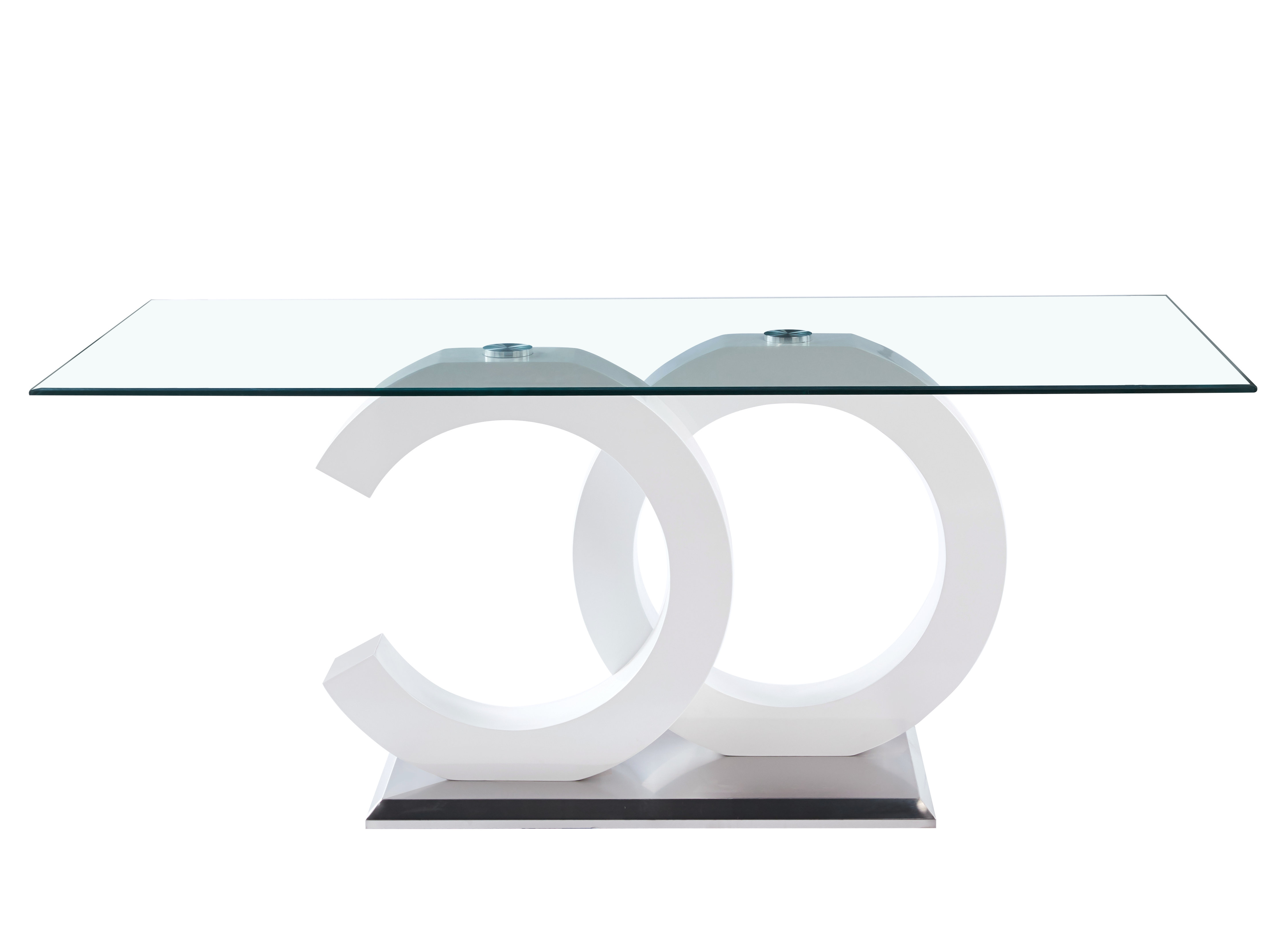 Modern Luxe Furniture 63" Dining Table | Wayfair