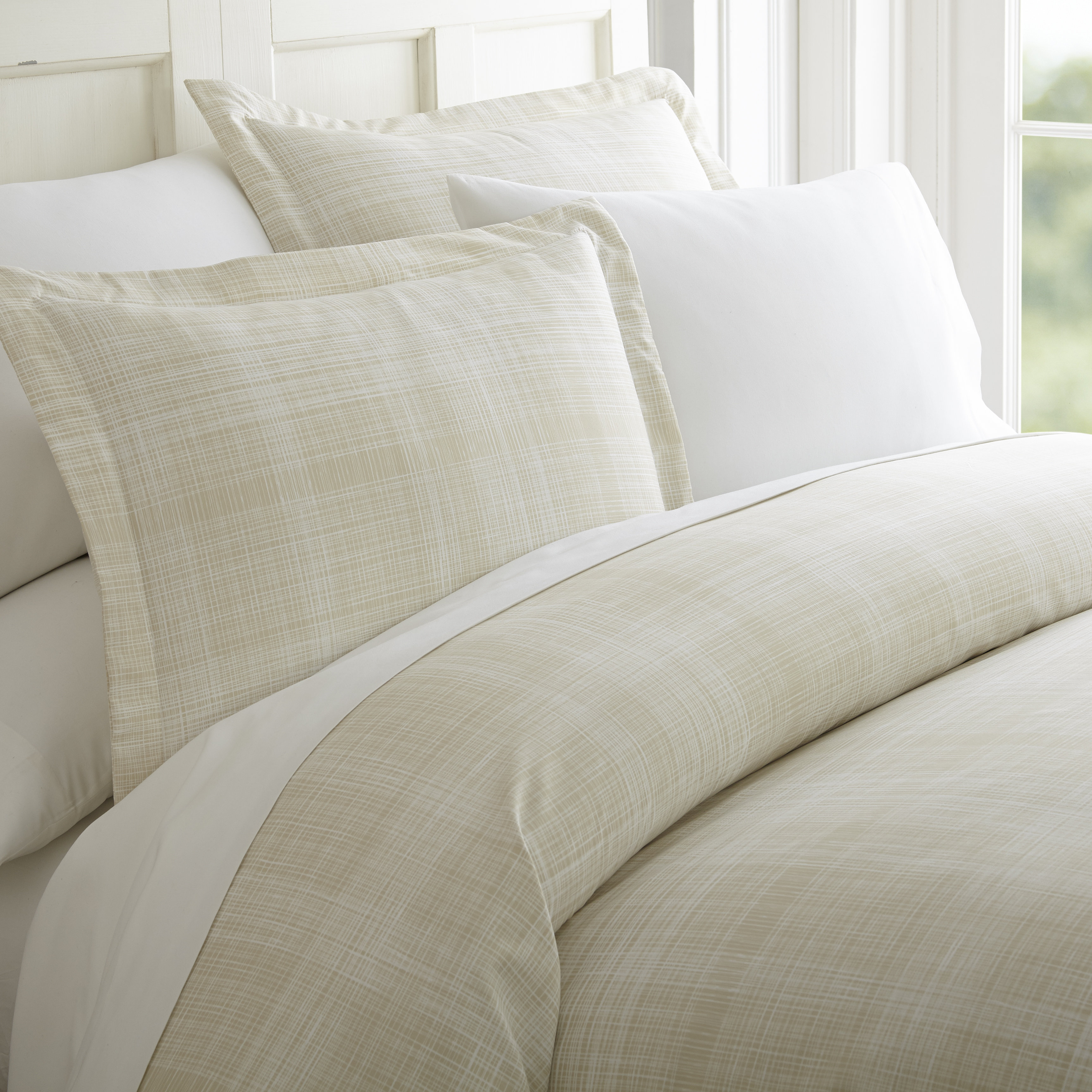 Becky Cameron Ensemble de housse de couette Simply Soft Thatch et ...