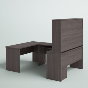 Upper Square™ Tonnele Reversible U-Shape Executive Desk with Hutch ...