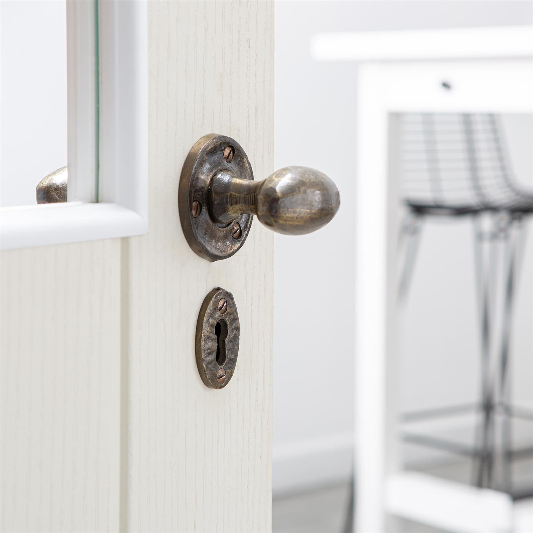 Hammer and Tongs Hammer & Tongs - Oval Rim & Mortice Door Knob - W60mm ...