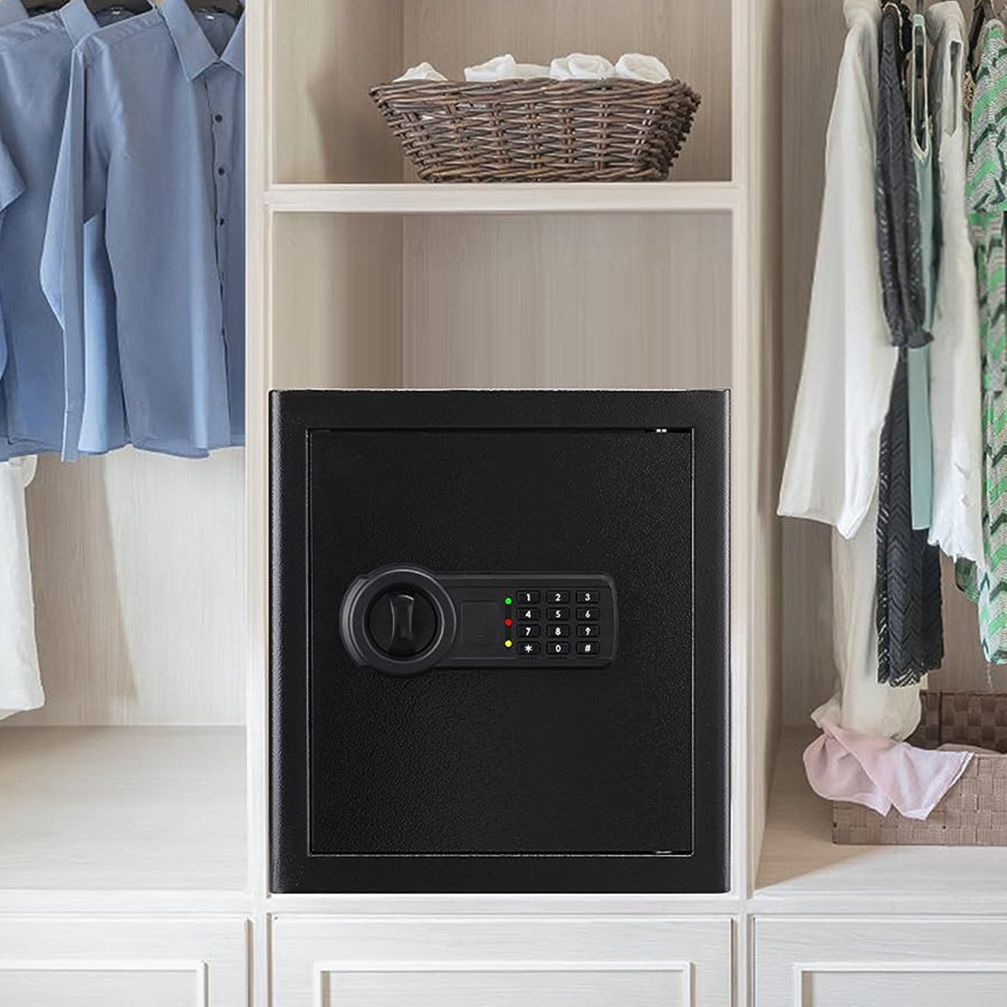 NEENCA Fireproof Waterproof Safe Box with Lock | Wayfair