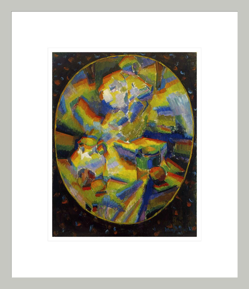 Latitude Run® Still Life Synchromy with Nude in Yellow by Morgan ...