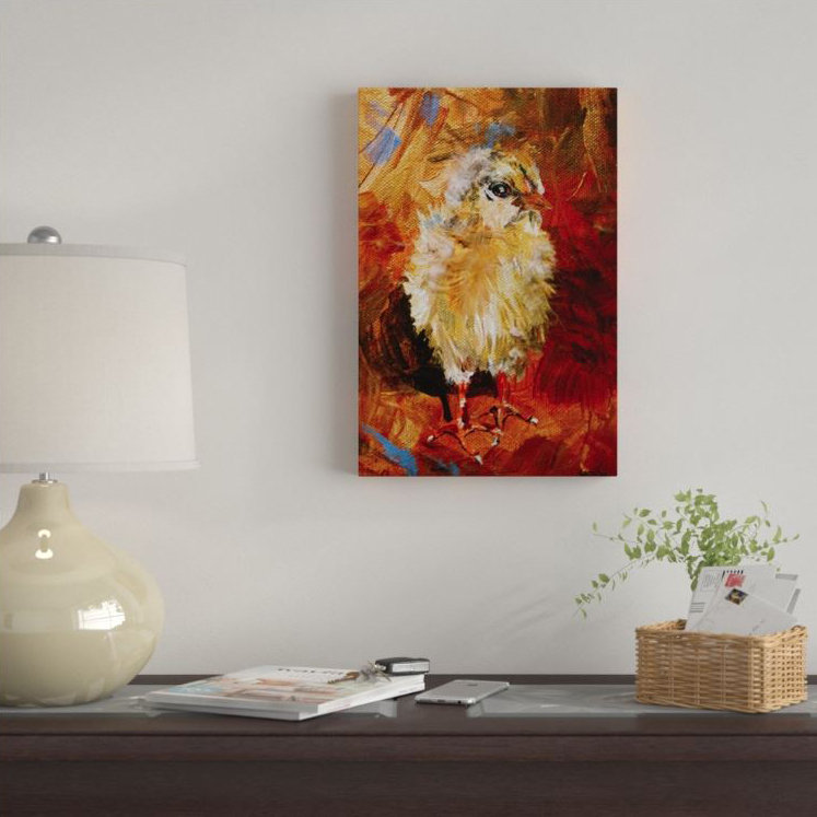 East Urban Home 'Chick' Print on Canvas | Wayfair