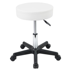 Inbox Zero Adjustable Height Ergonomic Stool with Wheels & Reviews ...