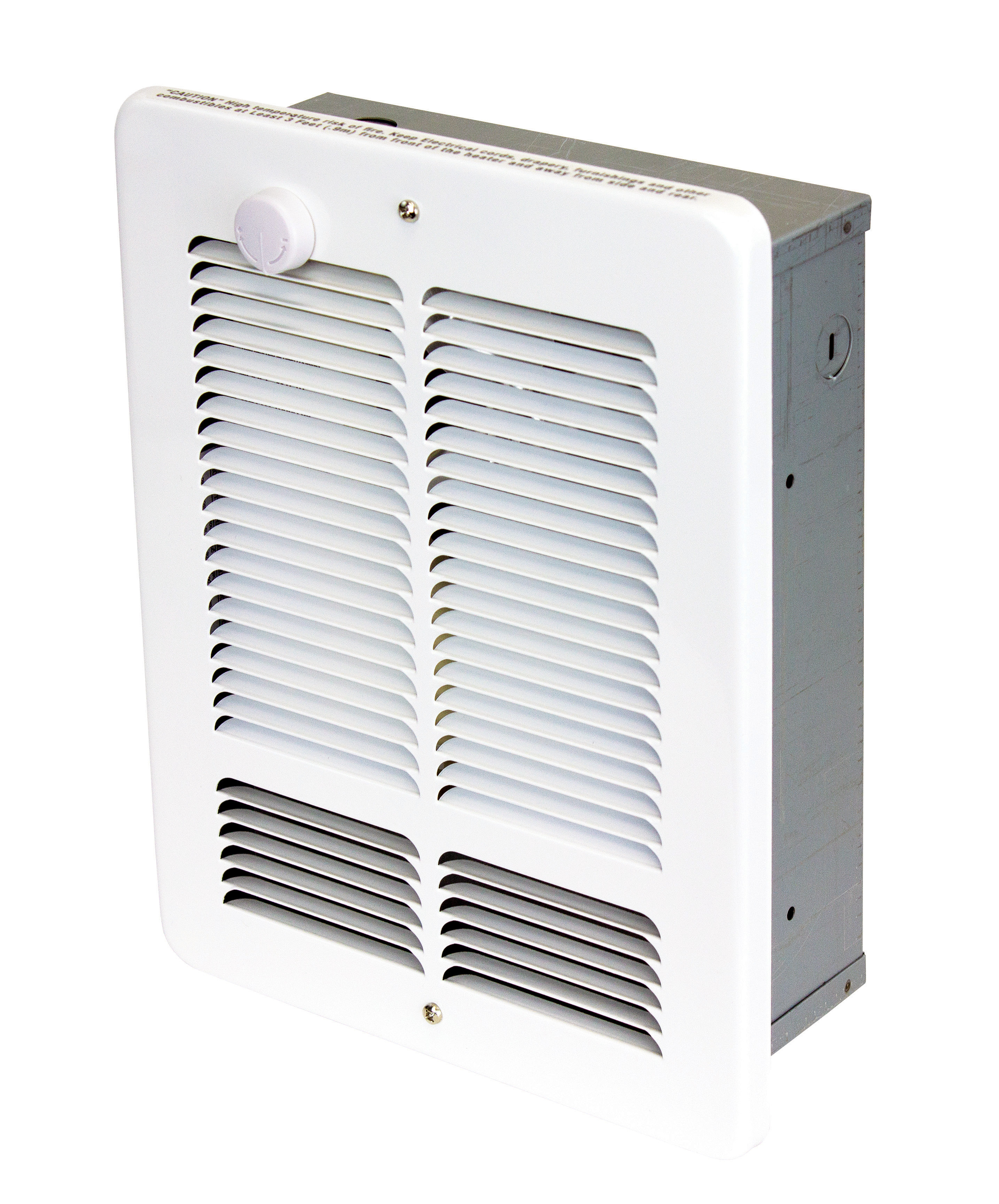 King Electric 1,500 Watt Electric Forced Air Wall Mounted Heater with ...