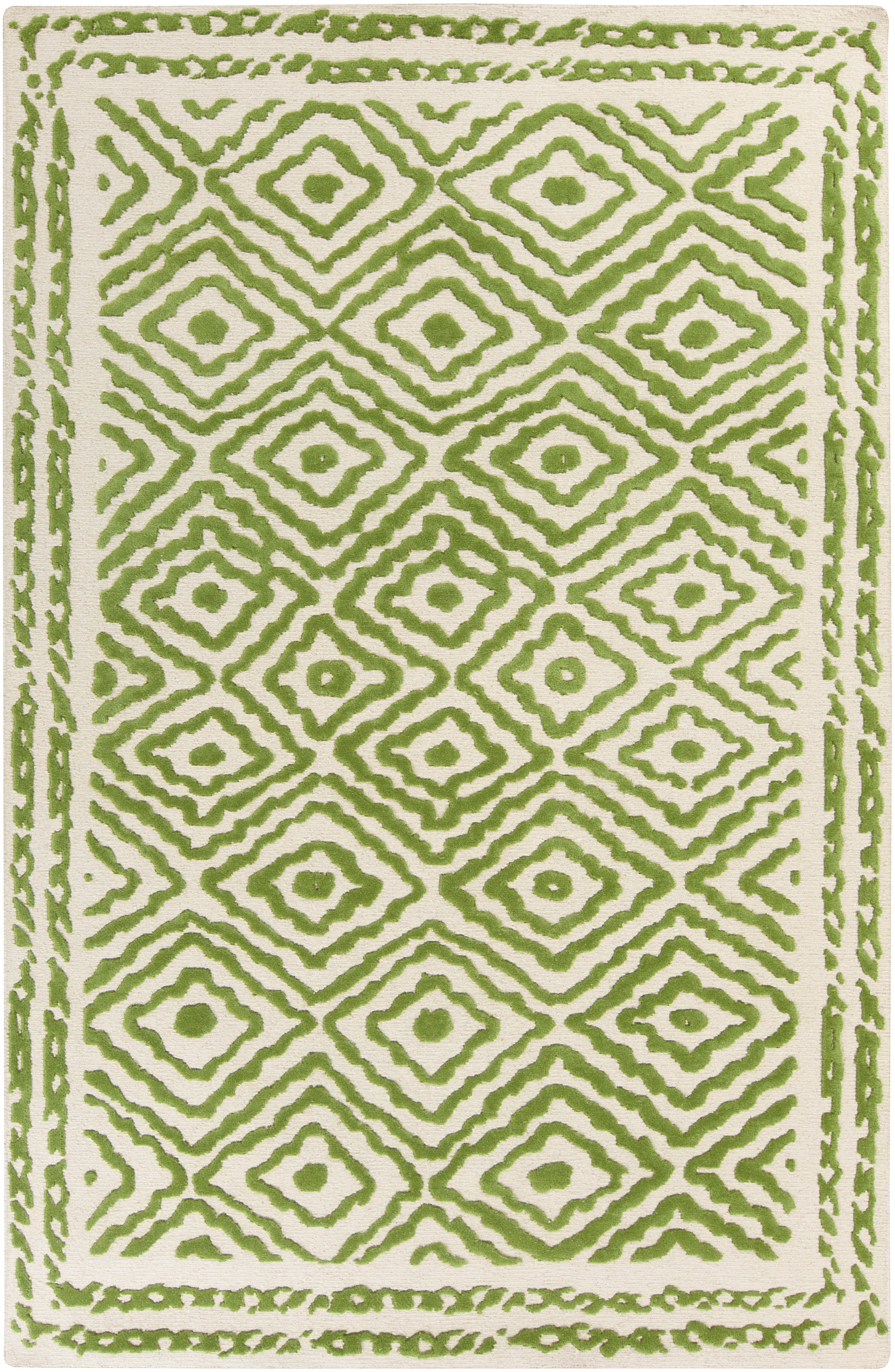 Dakota Fields Sala Wool Geometric Indoor Rug & Reviews | Wayfair