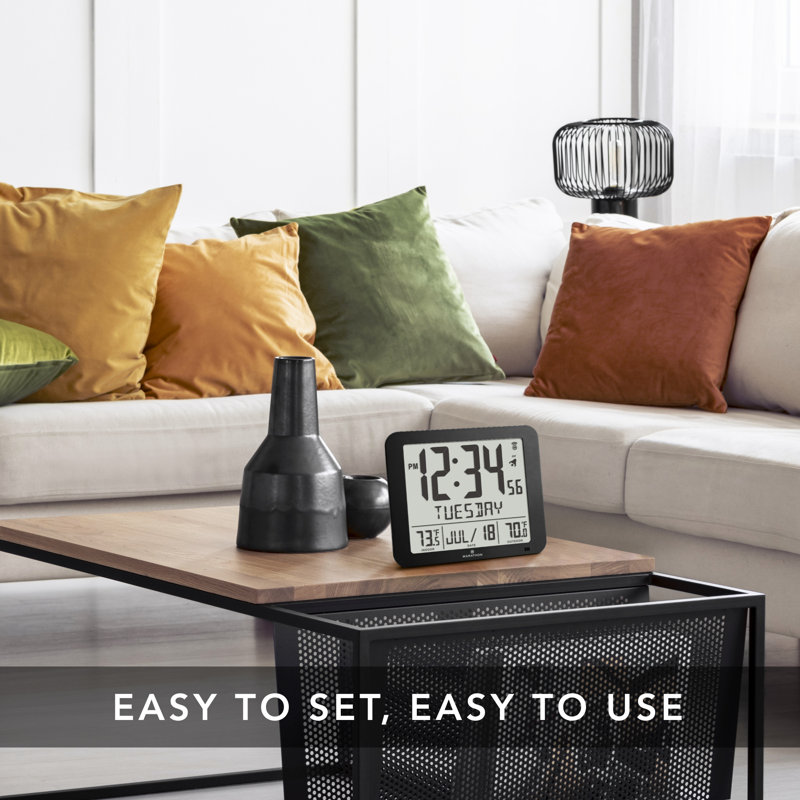 Marathon Watch Company Slim Wall Clock & Reviews | Wayfair