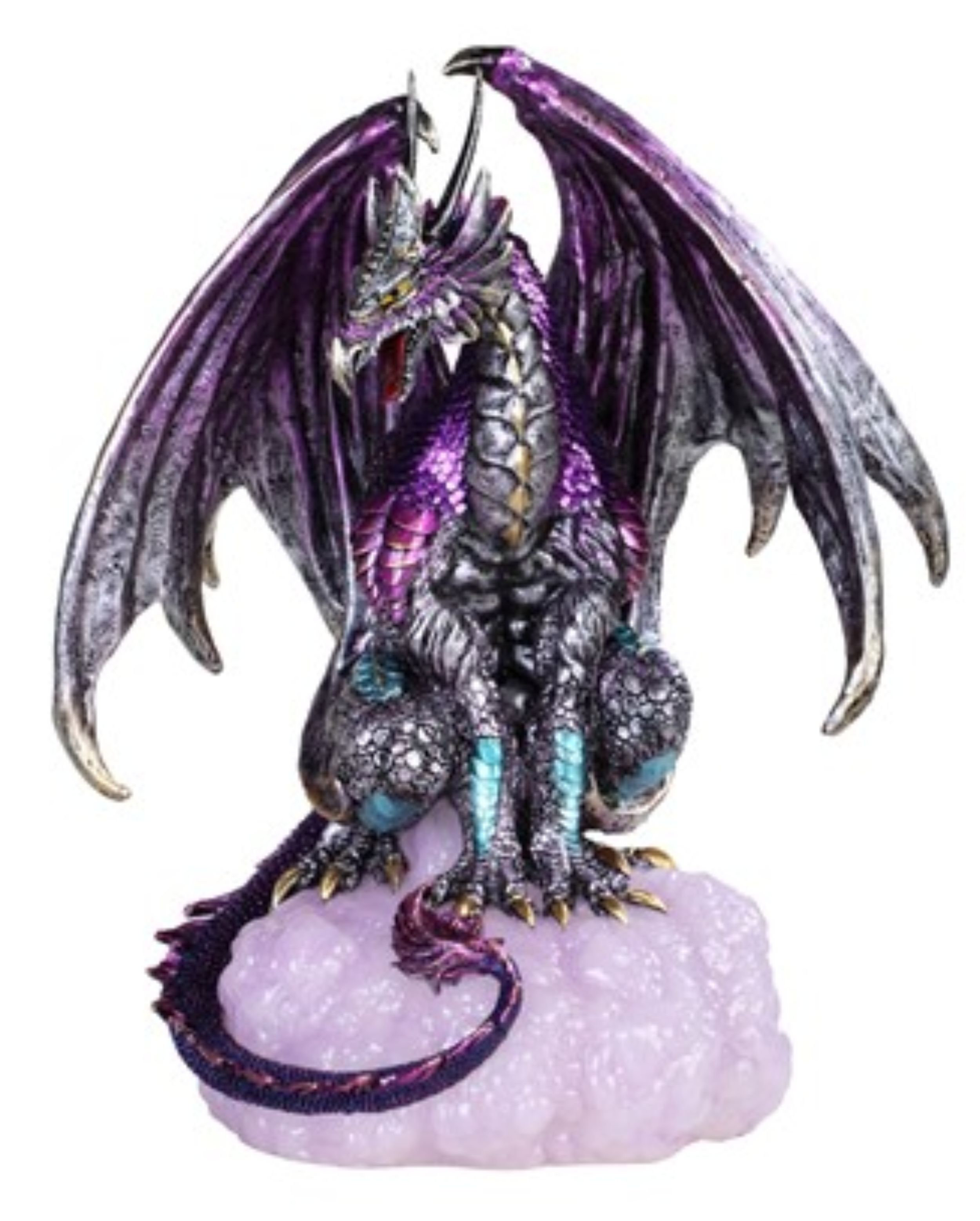Trinx Delrick Dragon on Cloud Figurine | Wayfair