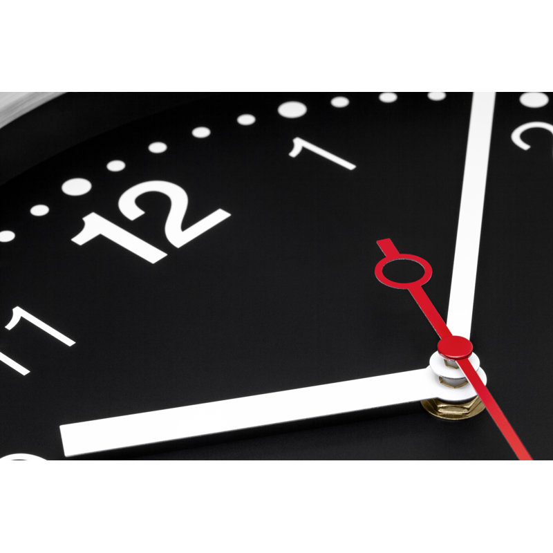 NeXtime "Double" Dual Sided 11-Inch Wall Clock | Wayfair