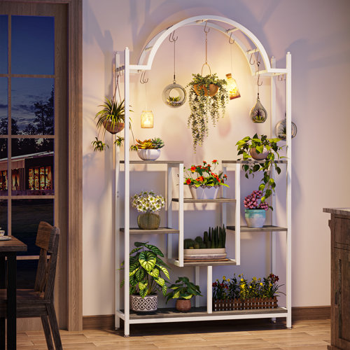 White Plant Stands & Tables You'll Love | Wayfair