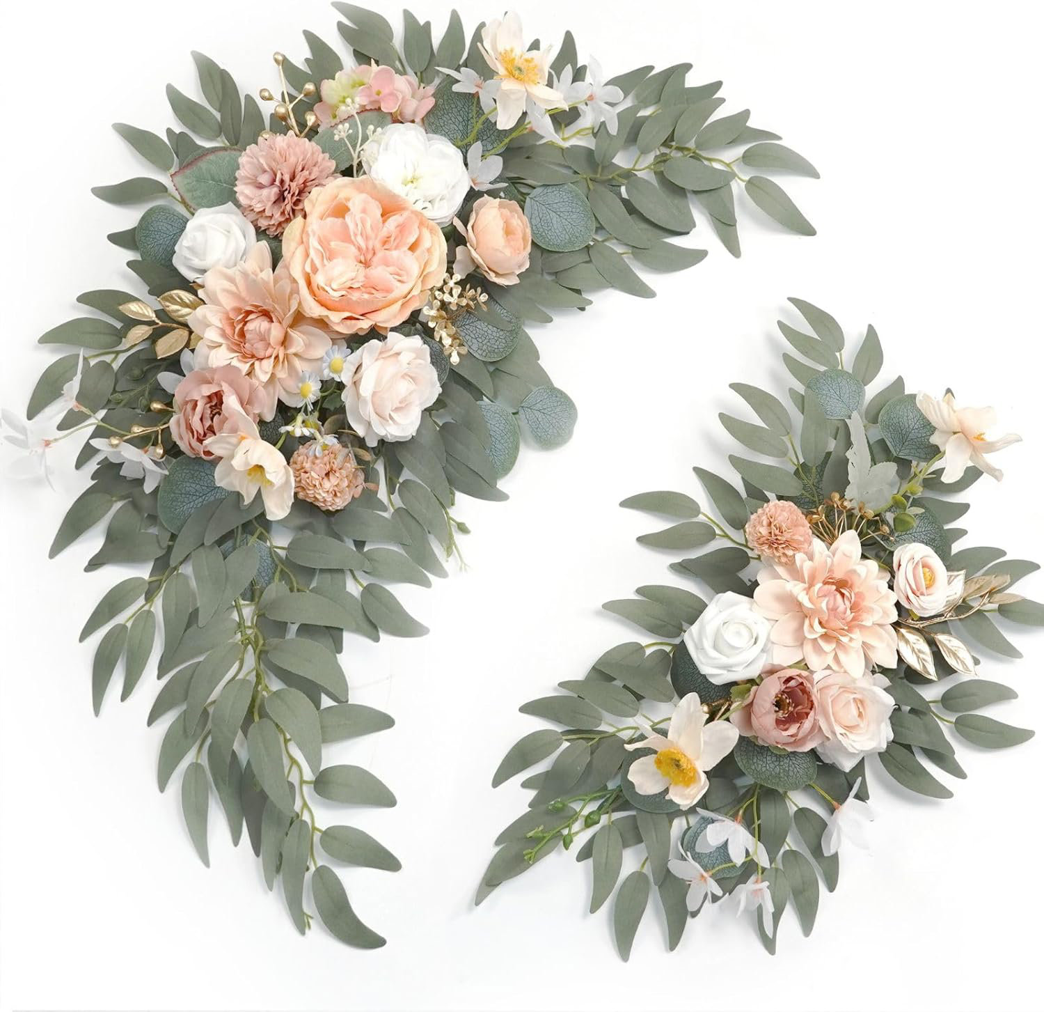 Primrue Artifical Flower Swag Set of 2 for Wedding | Wayfair