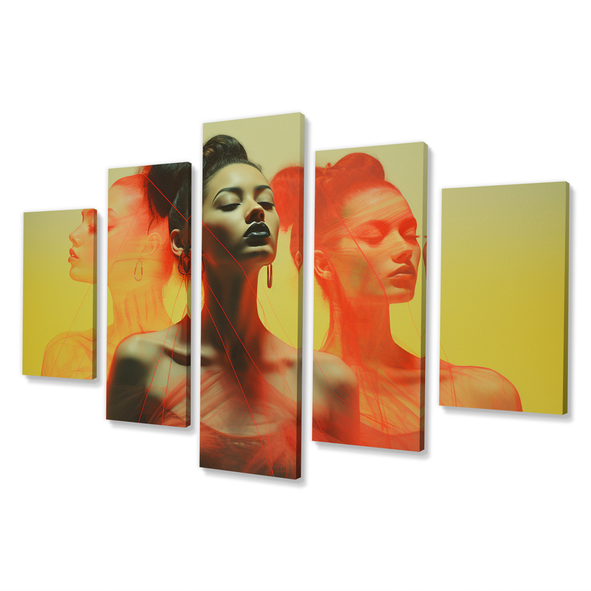 House of Hampton® Vintage Grace Multiple Personality Portrait ...