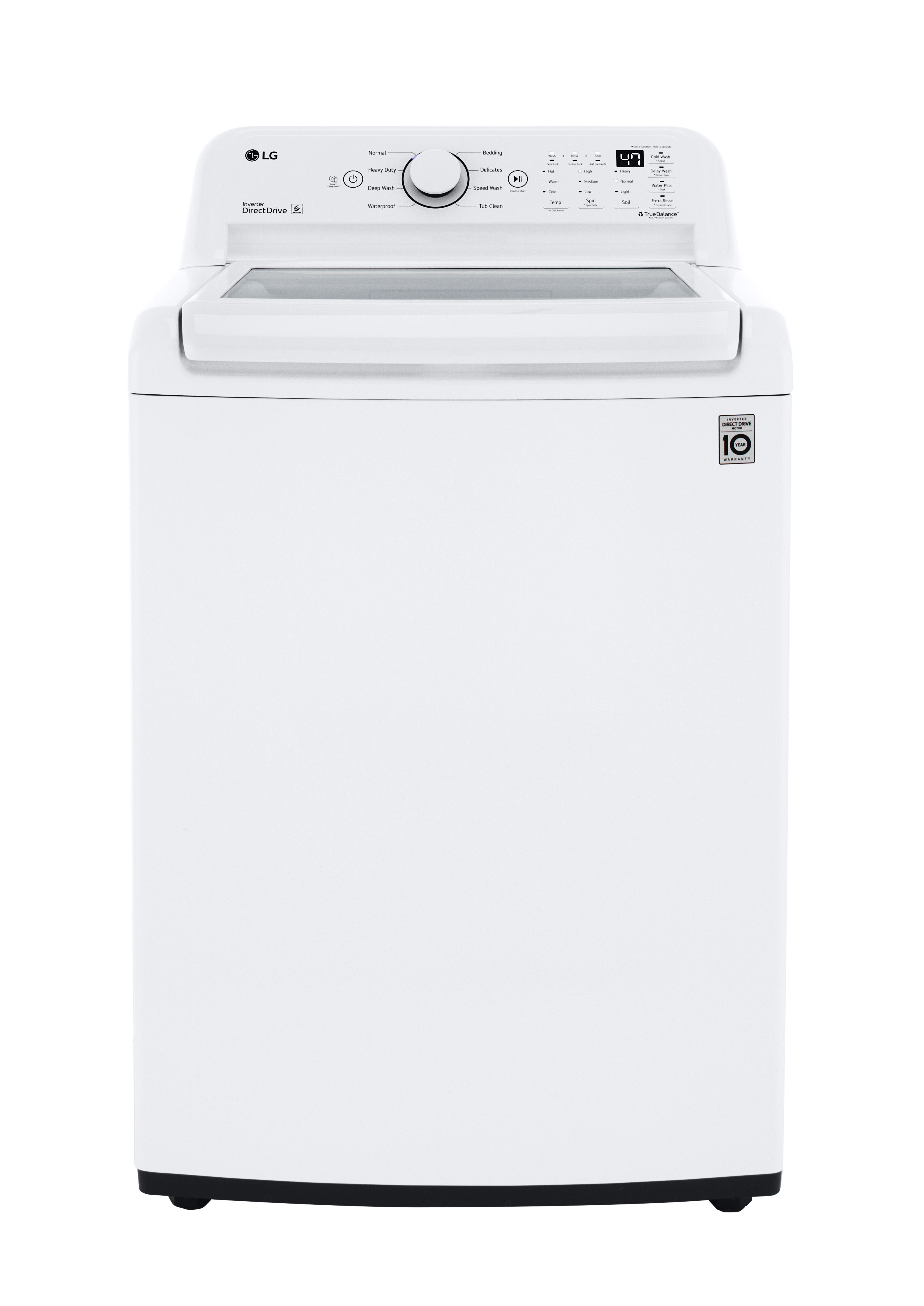 LG Ultra Large Capacity Top Load Washer with Impeller & TurboDrum ...