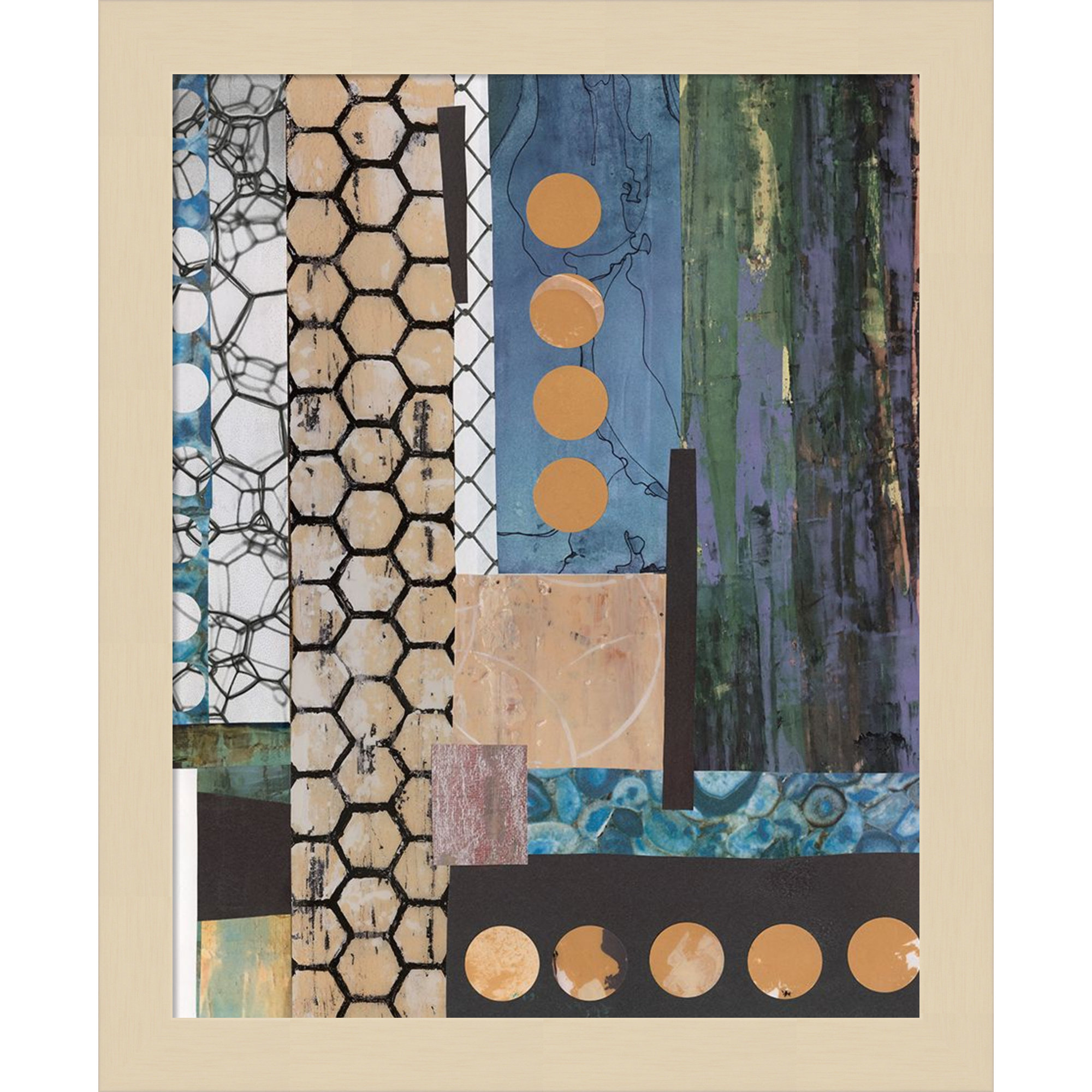AllModern Mashup II by Maurin Wood Framed Wall Art Print | AllModern