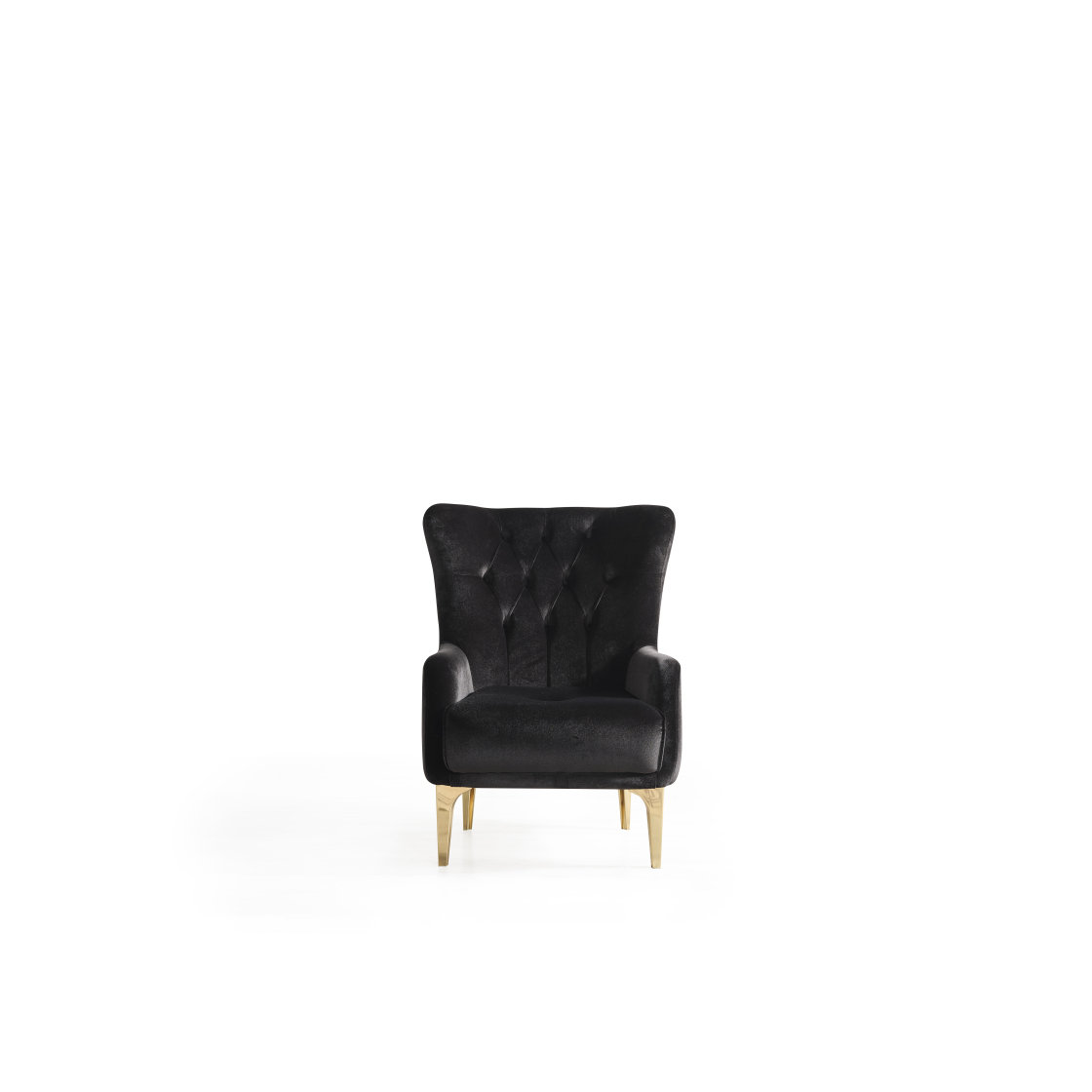 Corrigan Studio® Modern Style Chair In Black | Wayfair
