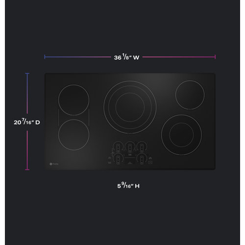 GE Profile™ 36" Smart Electric Cooktop & Reviews | Wayfair