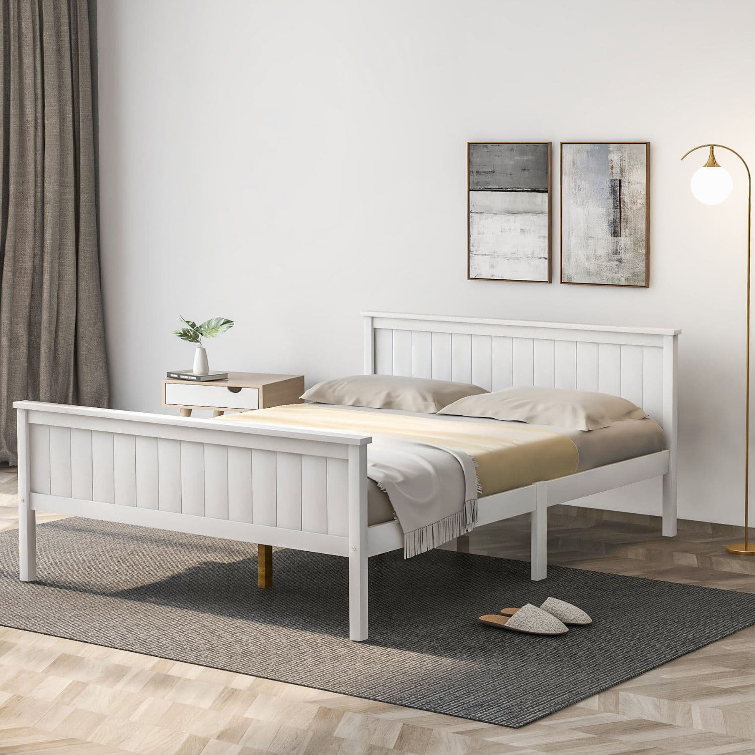 Lark Manor Castello Solid Wood Bed | Wayfair.co.uk