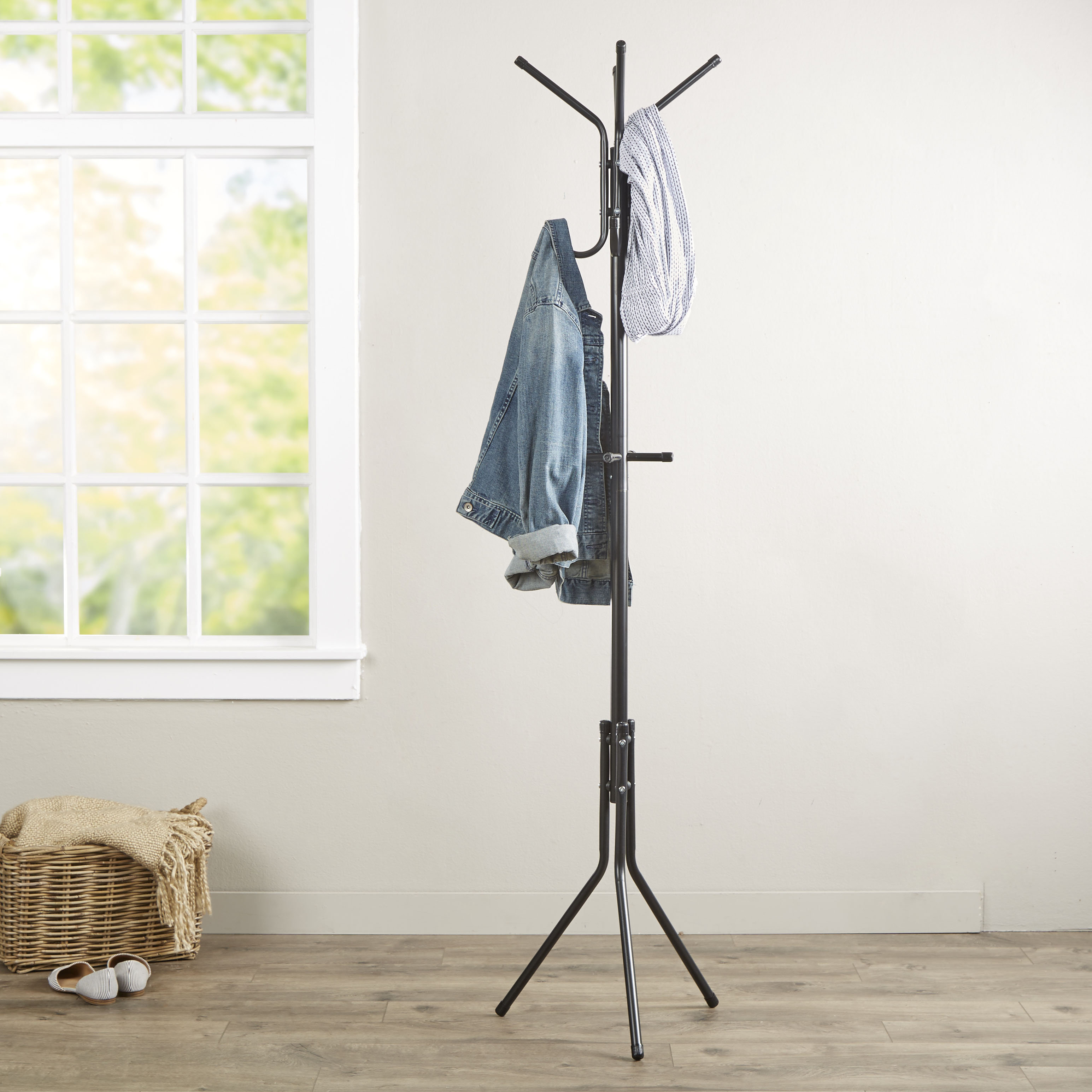 Rebrilliant Steel Coat Rack "& Reviews" | Wayfair
