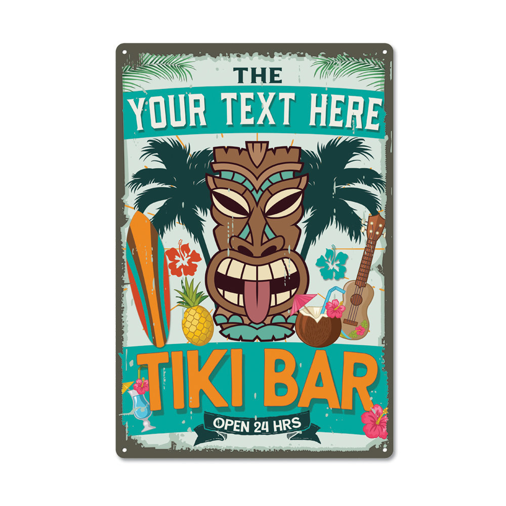 Printable Tiki Bar Sign
