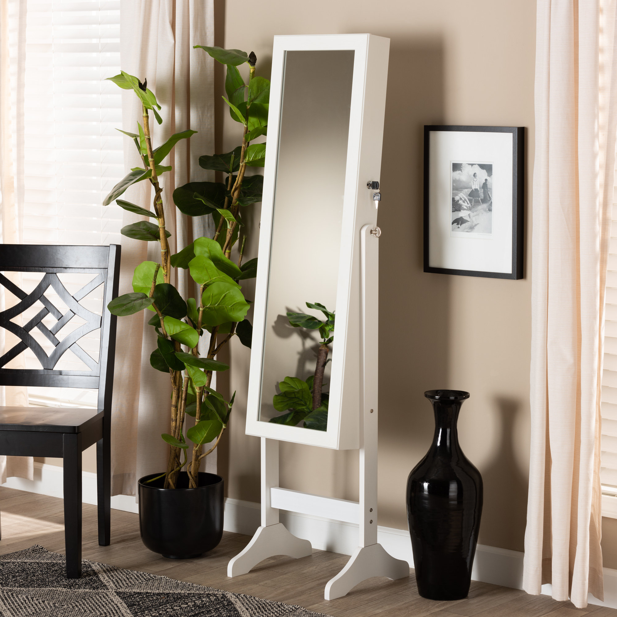 Latitude Run® Ryoko Jewelry Armoire - Wayfair Canada