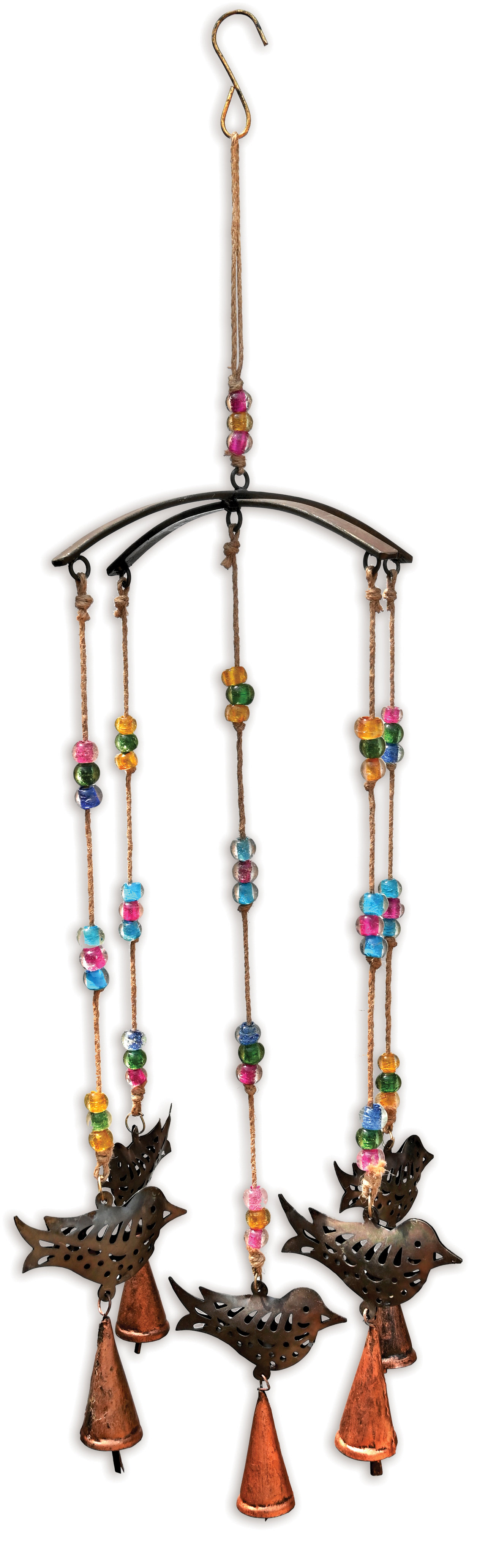 Dakota Fields Verdigris birds with glass beads | Wayfair