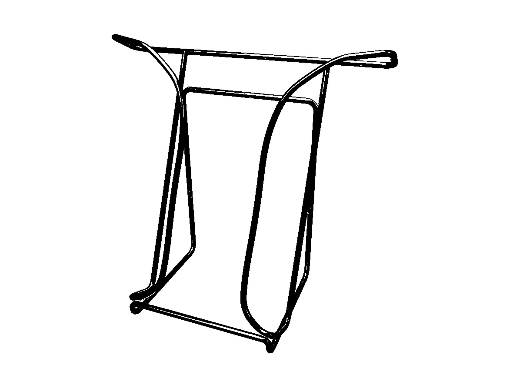 Inbox Zero Yasuko 8.5x11 Literature Magazine Book Catalog Rack Wire ...