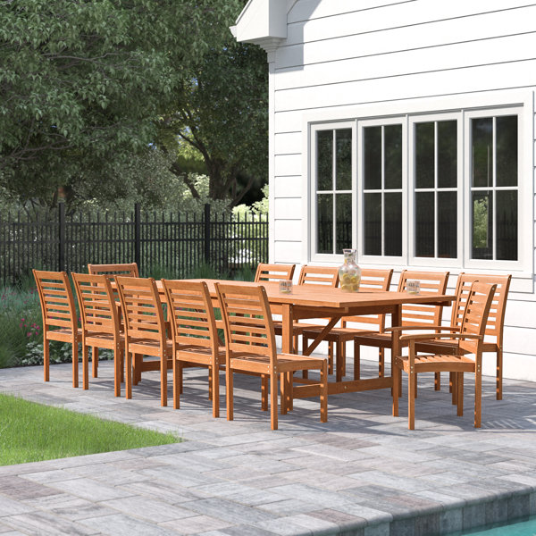 Lark Manor Anautica 13 Piece Dining Set & Reviews - Wayfair Canada