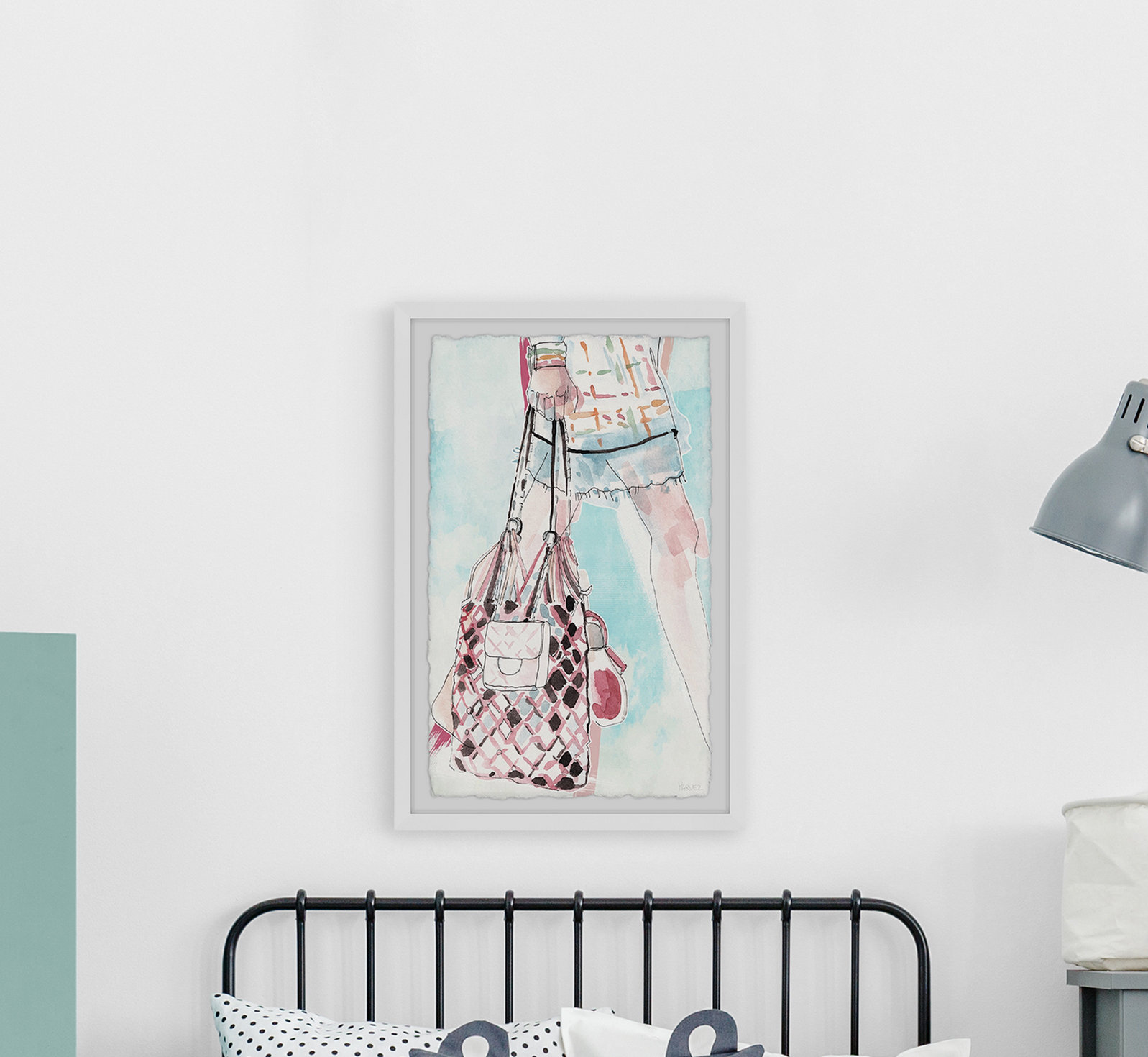 House of Hampton Stylish Crochet Bags by Parvej Taj Picture Frame Print ...