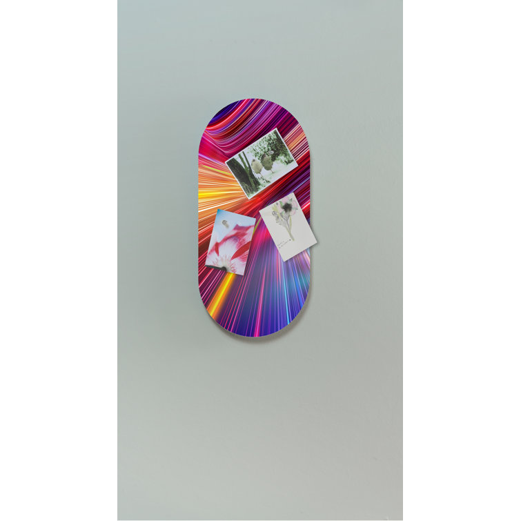 East Urban Home Magnetic Metal Photo Memo Board | Wayfair.co.uk