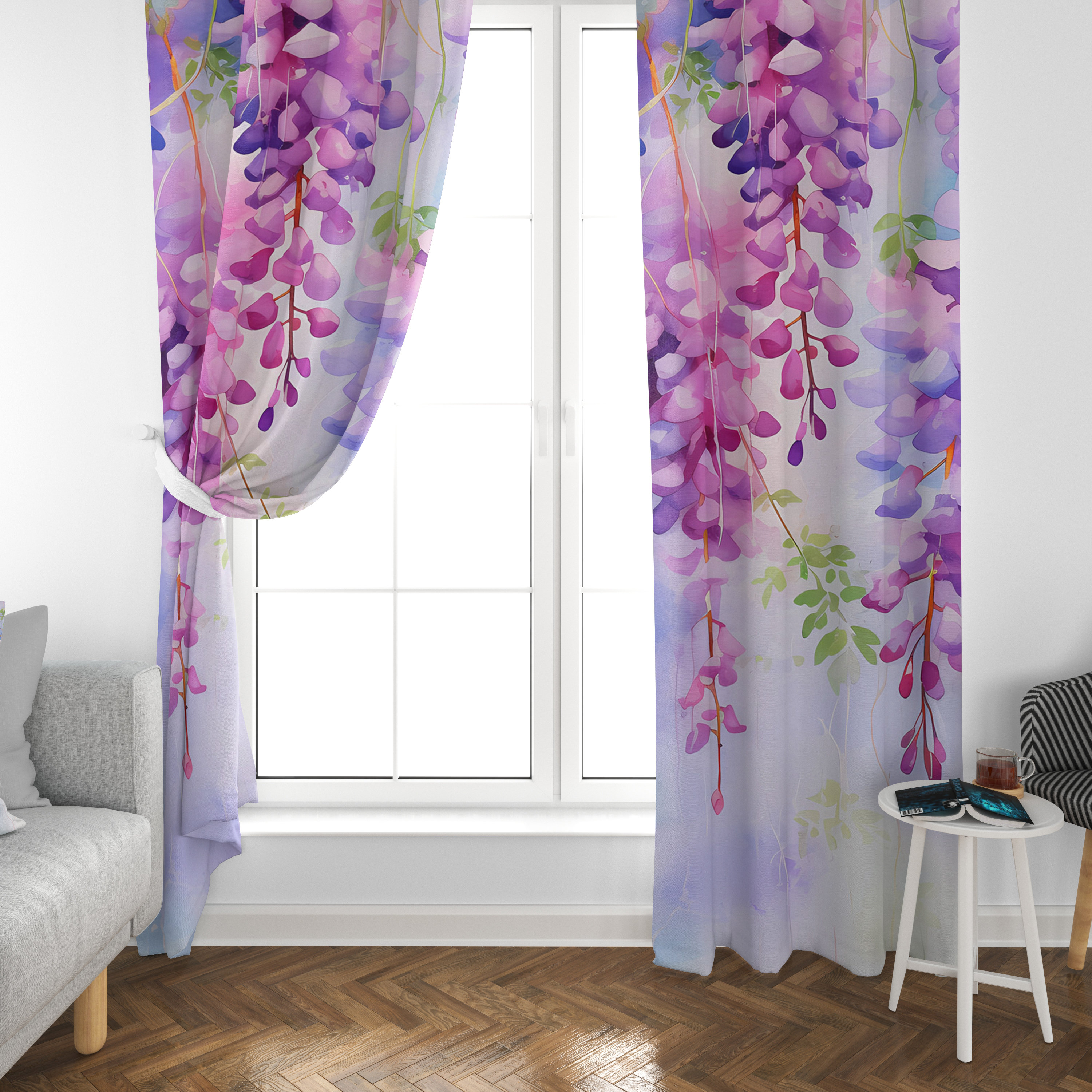 East Urban Home Deyoung Polyester Room Darkening Curtain Pair | Wayfair