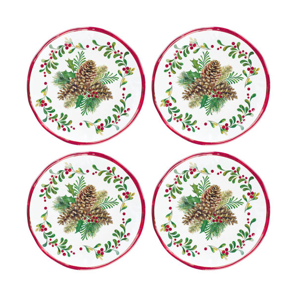 Loon Peak® Buch 6'' Melamine Salad/Dessert Plate | Wayfair