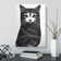 Marlow Home Co. CAN-V0523-388X Cat Stippling - Wrapped Canvas Graphic ...