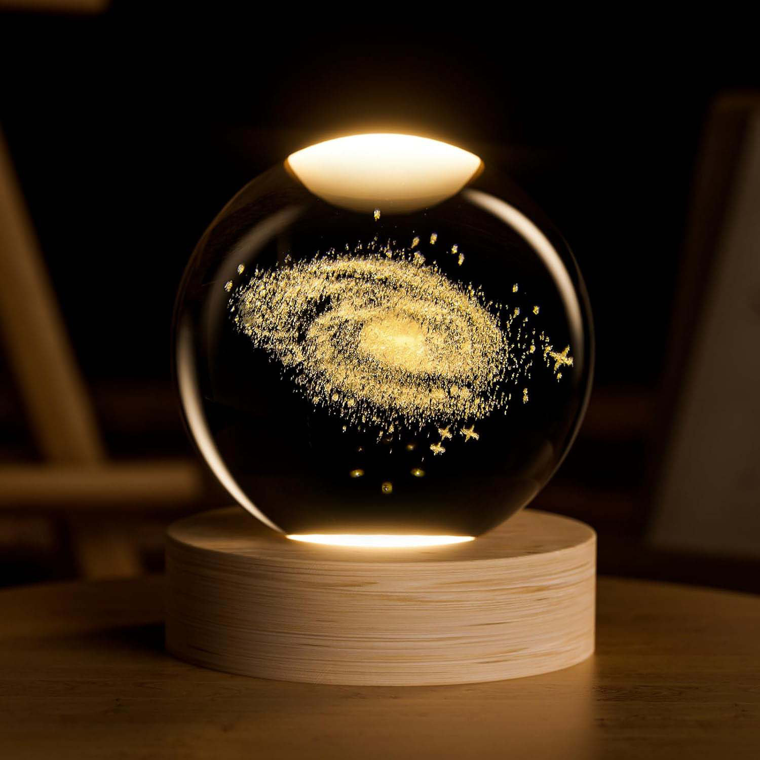 Astoria Grand 3D Solar System Crystal Ball, 2.4Inch Decorative Quartz ...