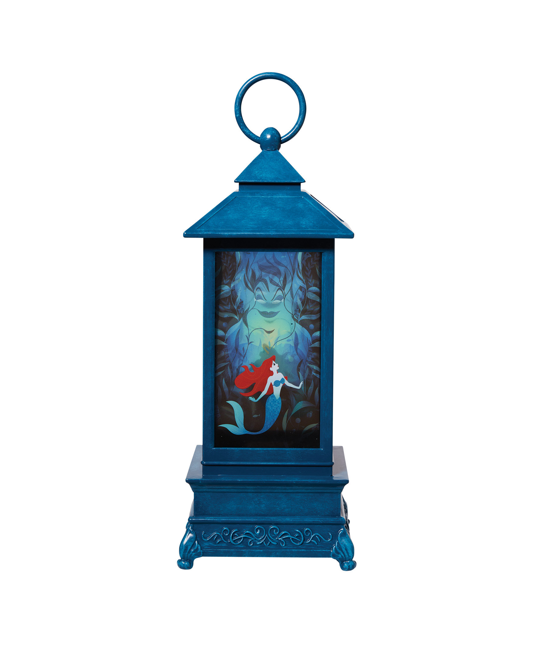 enesco Disney Showcase the Little Mermaid Ariel and Ursula Glitter Lit ...