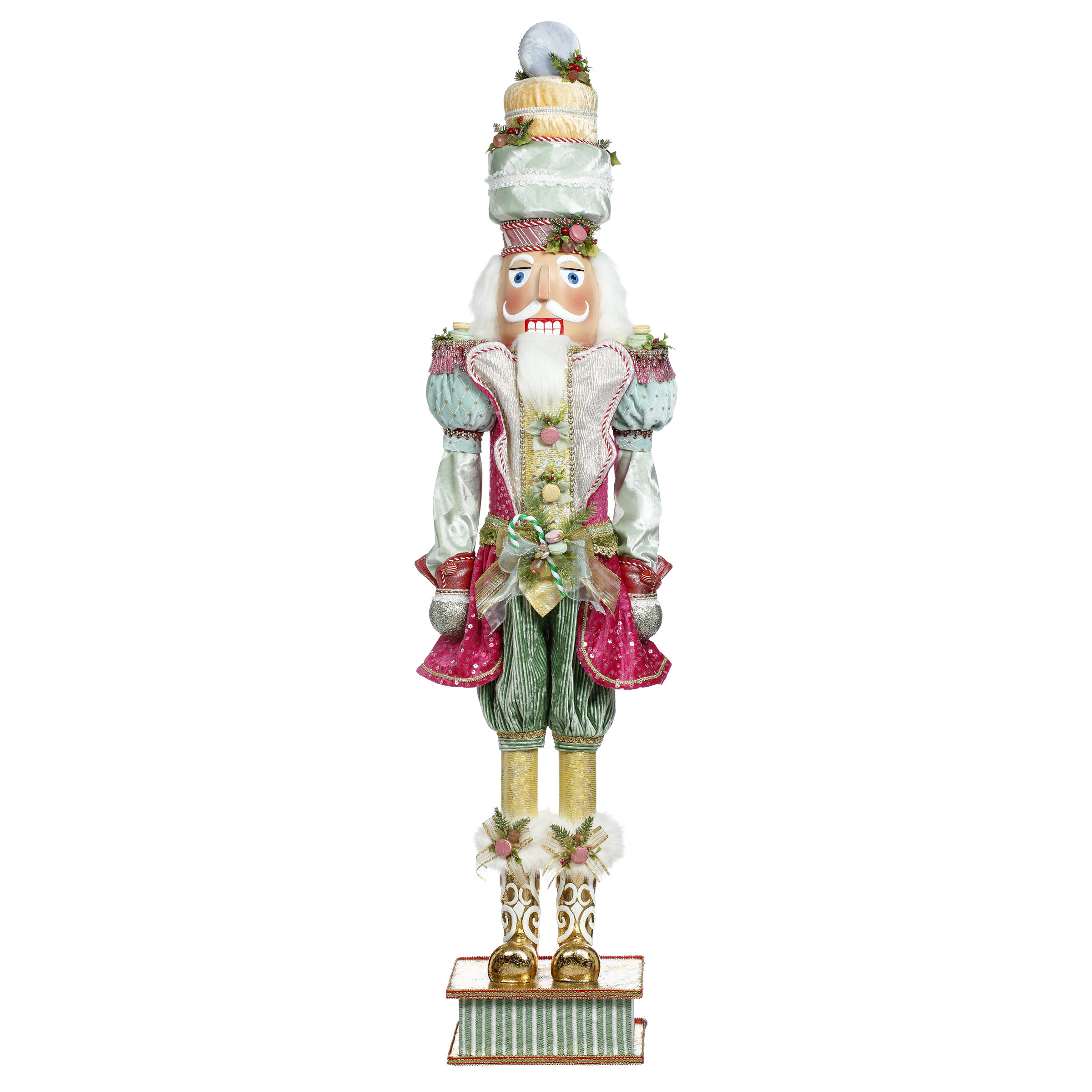 Mark Roberts Macaron Nutcracker, Large - 55.5 Inches | Wayfair