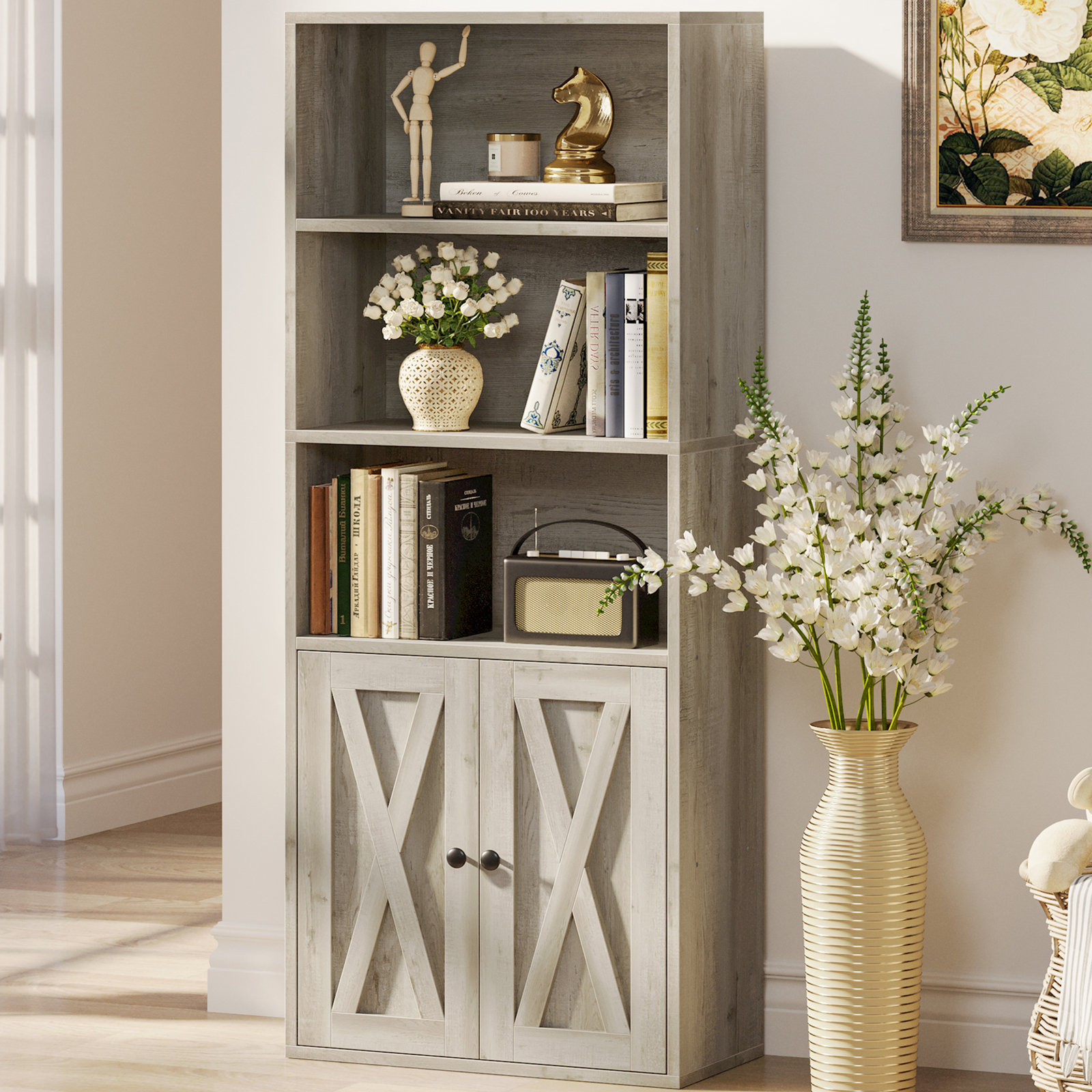 Wade Logan Bibliothèque Zerick et avis - Wayfair Canada