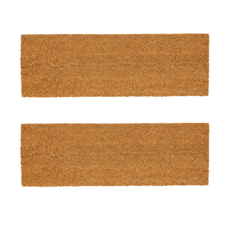 Nicola Spring - Coir Step Mats - 60 x 20cm - Classic | Wayfair.co.uk