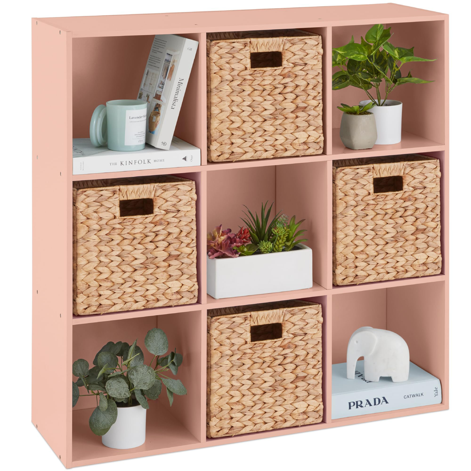 Latitude Run® 9-Cube storage manager, bookshelf opening, bookshelf ...