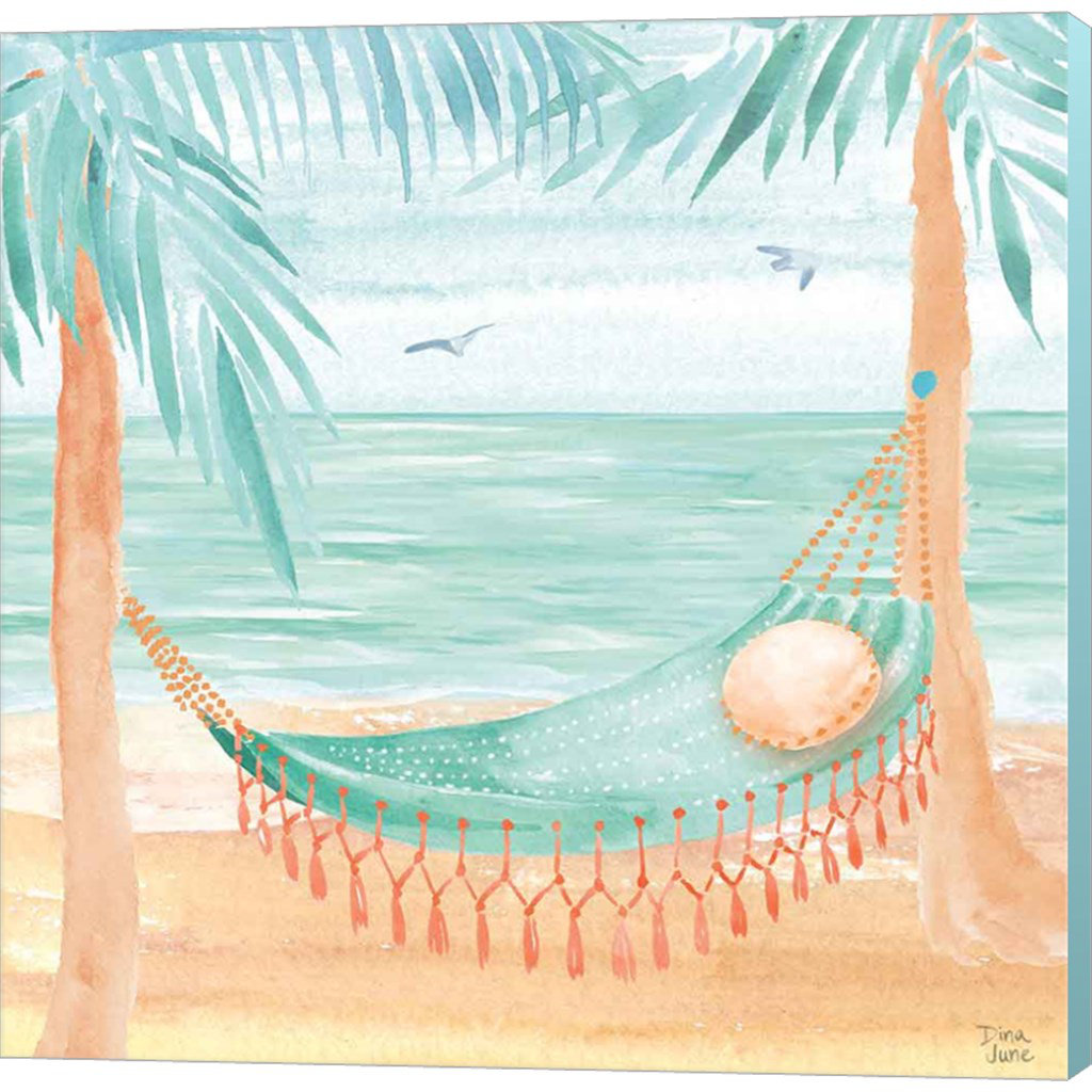 Highland Dunes Ocean Breeze IV by Dina June - Wrapped Canvas Painting ...