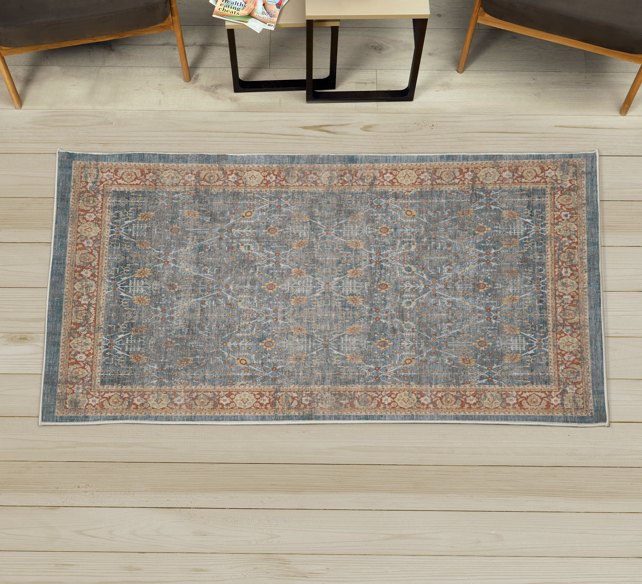 Charlton Home® Brein Ethnic High Density Long Fiber Poly Threads ...