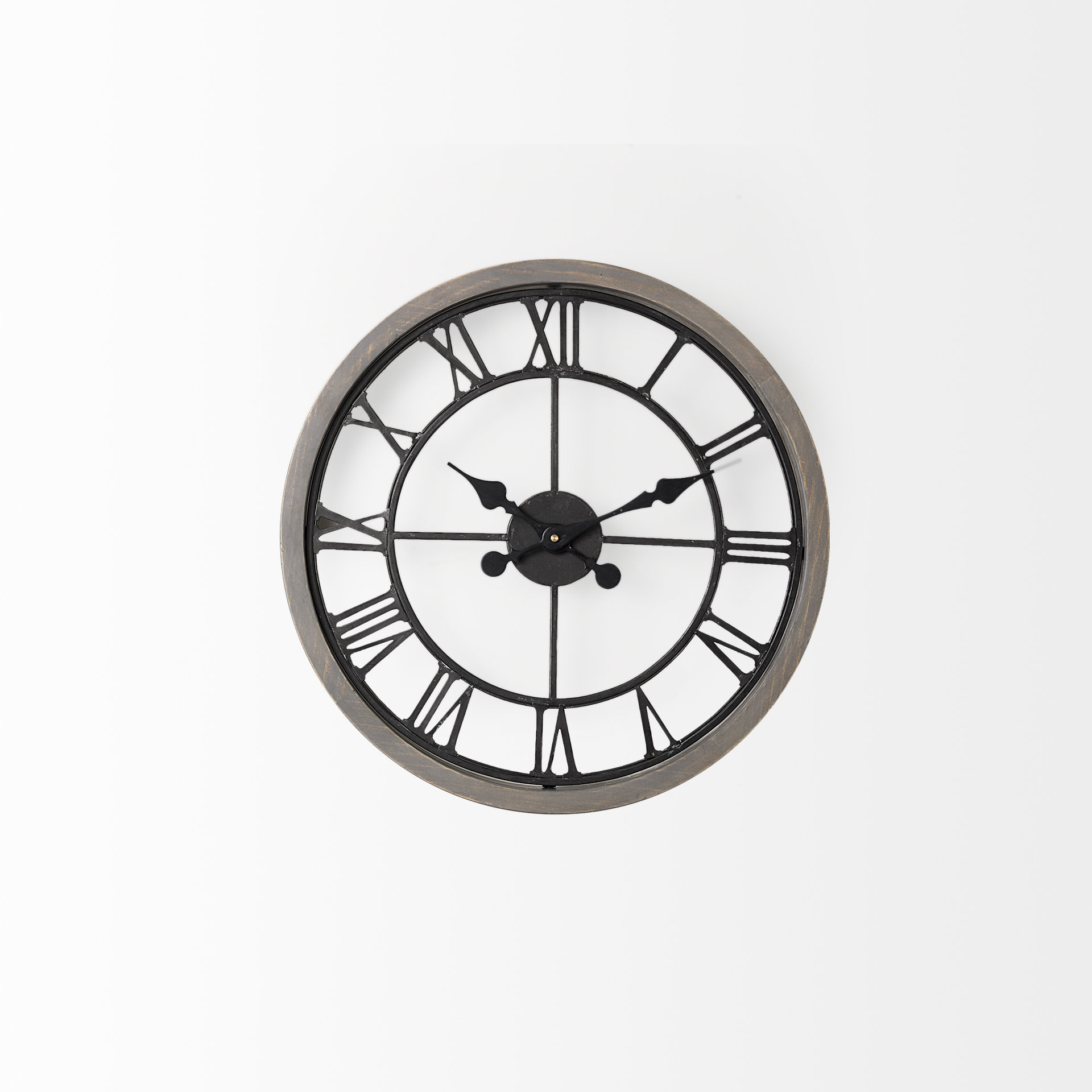 Williston Forge Aekjot Solid Wood Wall Clock & Reviews | Wayfair