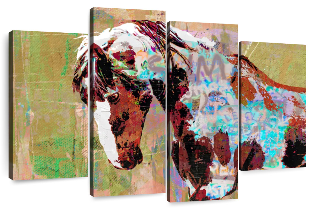 Ebern Designs Picasso The Famous Wild Mustang - Wayfair Canada