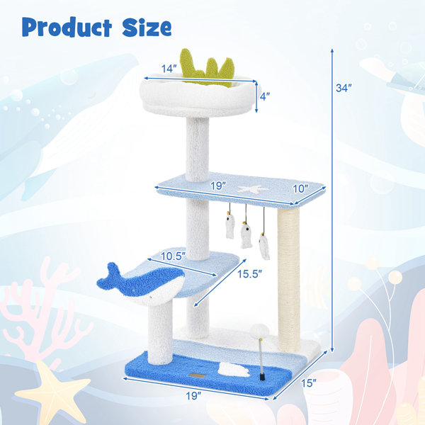 Tucker Murphy Pet™ 34'' H Elijus | Wayfair